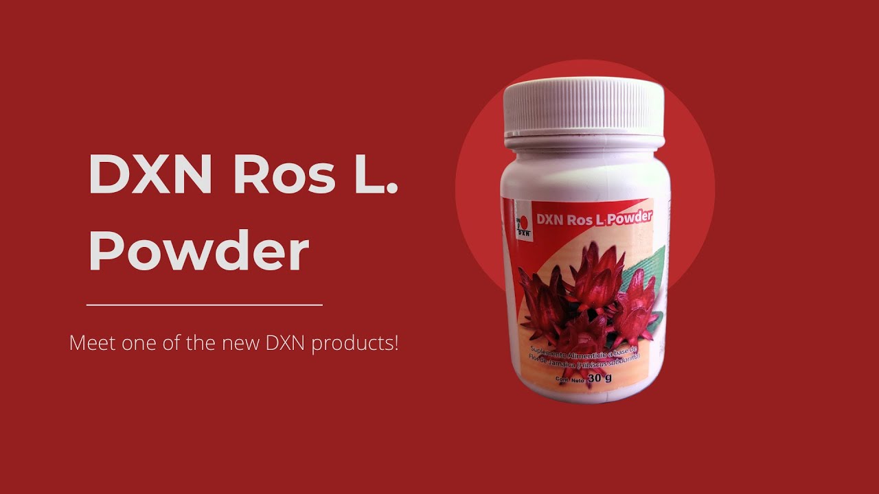 Introducción del polvo de Roselle DXN - YouTube