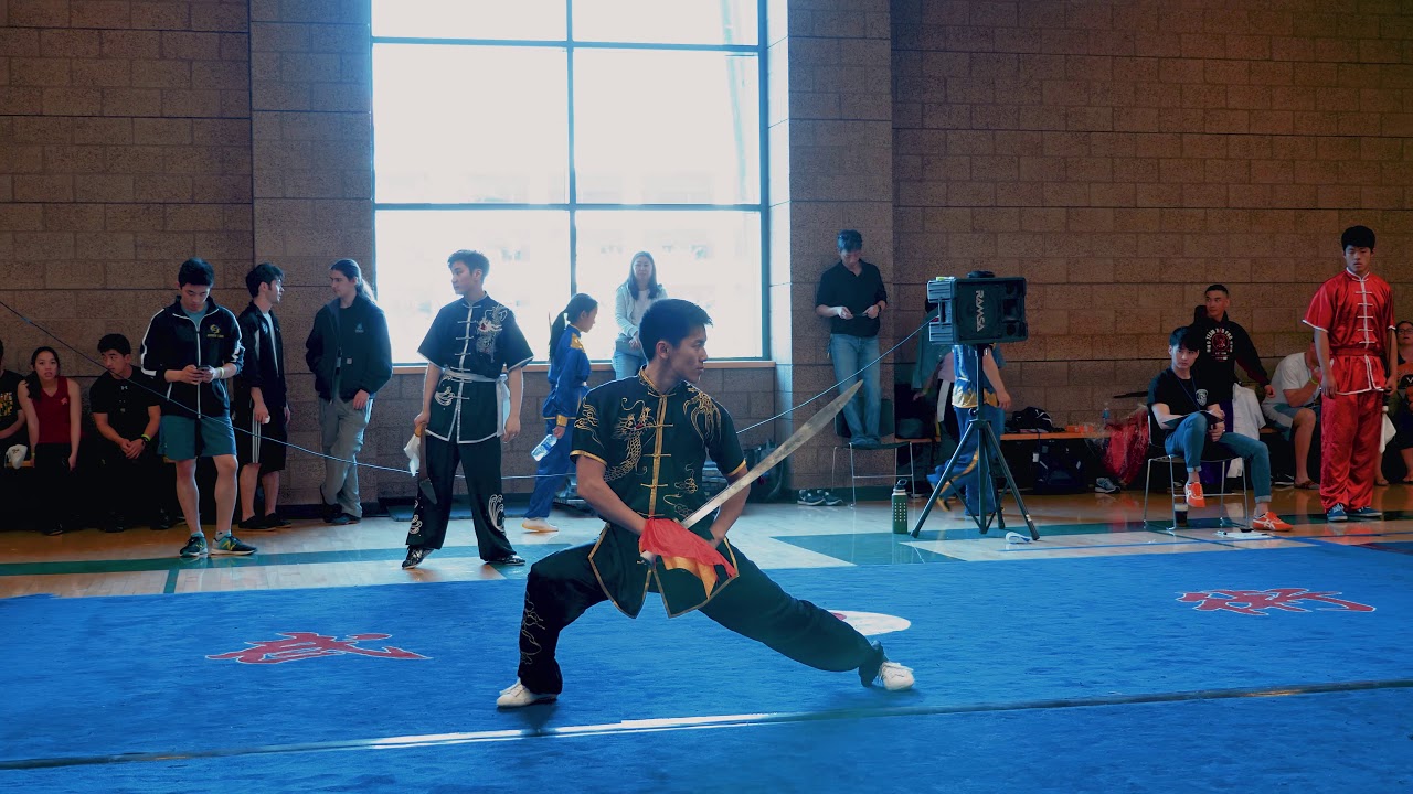 [2019] 23rd Wushu Collegiates - Justin Sher - Adv. Broadsword - 3rd - 8 ...