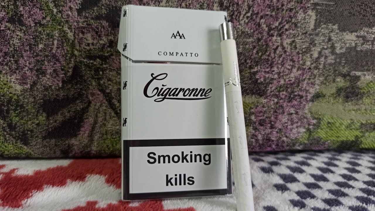 Cigaronne White Compatto - реально лучше черных! - YouTube
