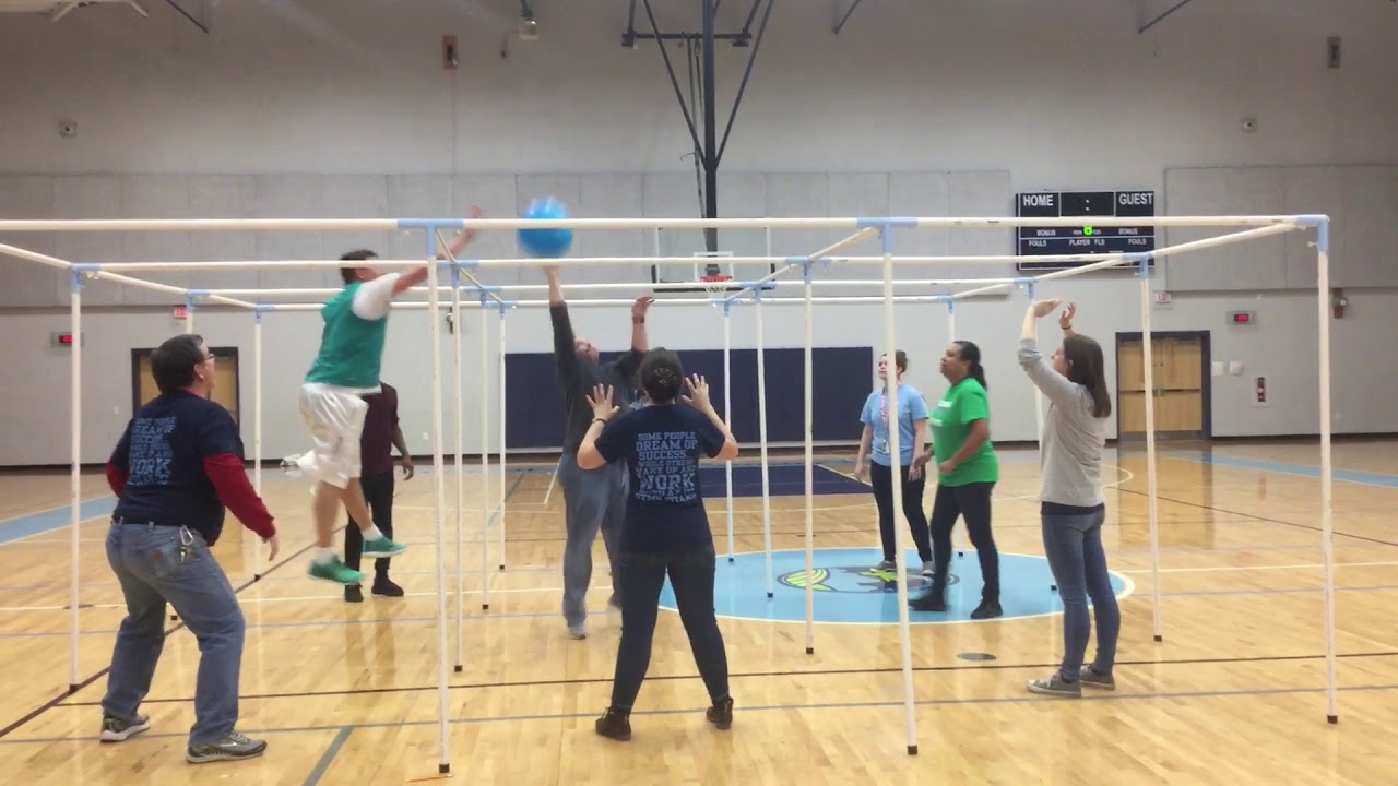 GTMS Teachers playing 9-Square! Pt. 3 - YouTube