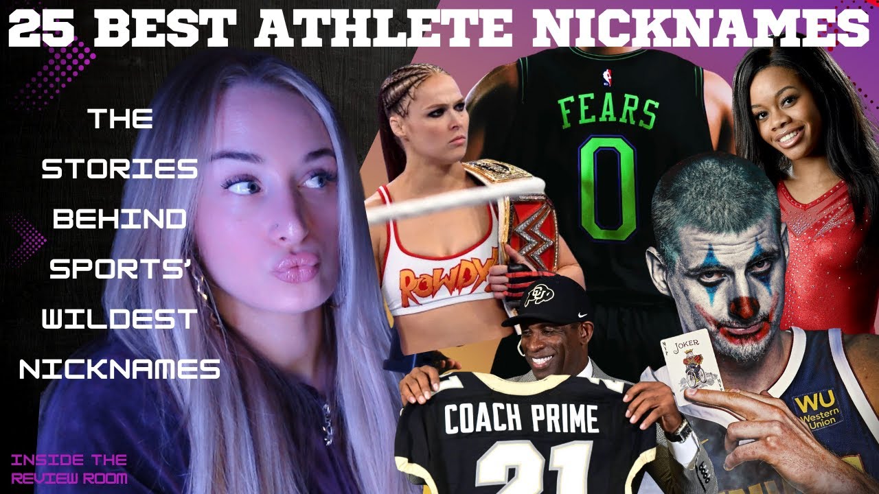 The Best Athlete Nicknames in Sports History (Part 1) - YouTube