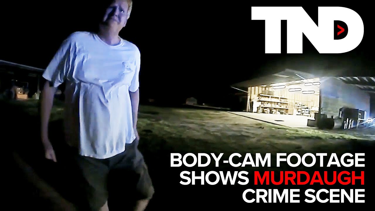 Body cam of Alex Murdaugh at the crime scene - YouTube