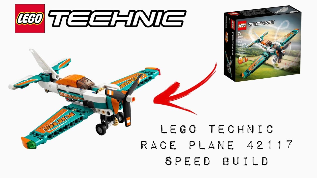 Lego Technic RACE PLANE 42117 Speed Build | Building Instruction # ...