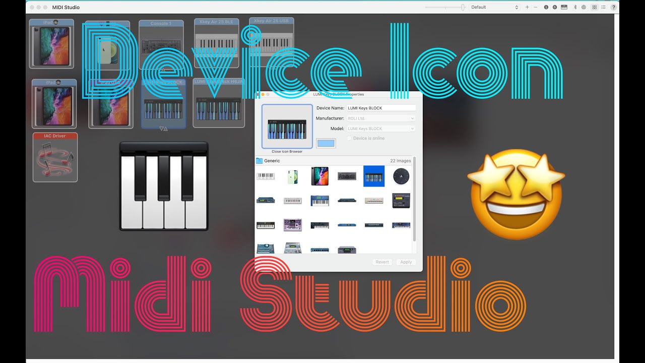 Enhancing MIDI Device Icons in Audio MIDI Setup Tutorial👨🏼‍🏫 - YouTube