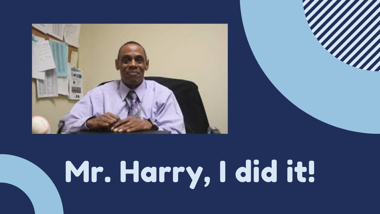Mr. Harry, I Did it. - YouTube