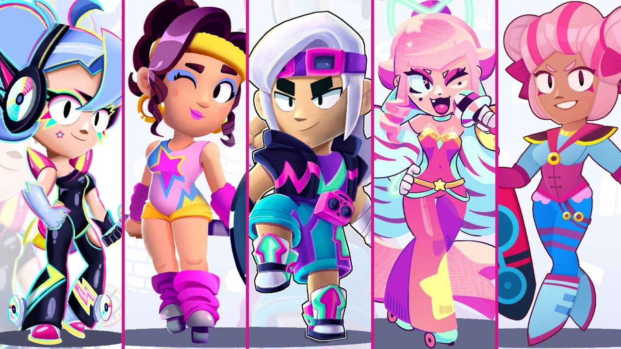 27 Disco Brawl Skins Concept - YouTube