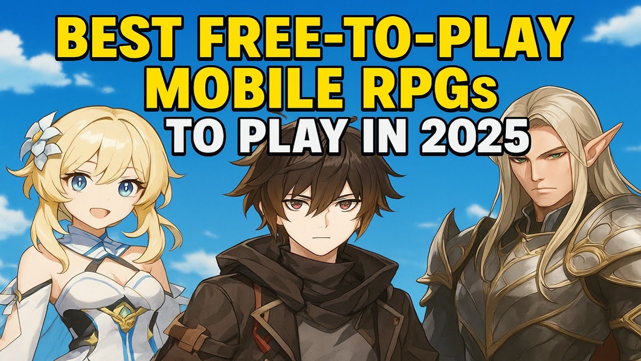 Best Free-to-Play Mobile RPGs to Play in 2025! - YouTube