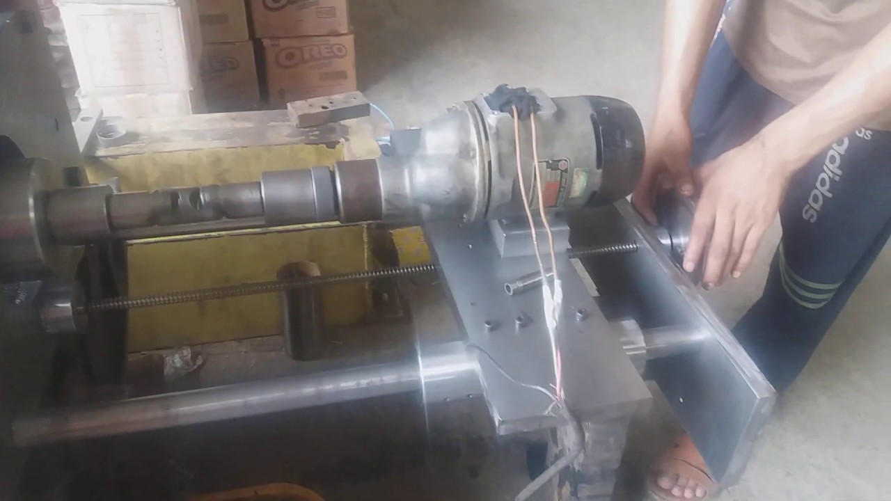 Portable line boring machine ( HAND MADE) - NBAE - YouTube