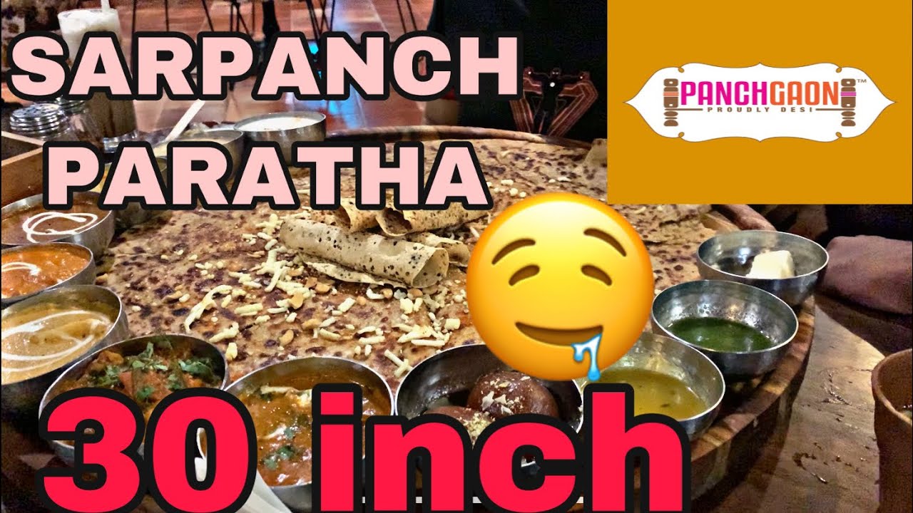 PANCHGAON PROUDLY DESI | Manesar | Sarpanch Paratha | - YouTube