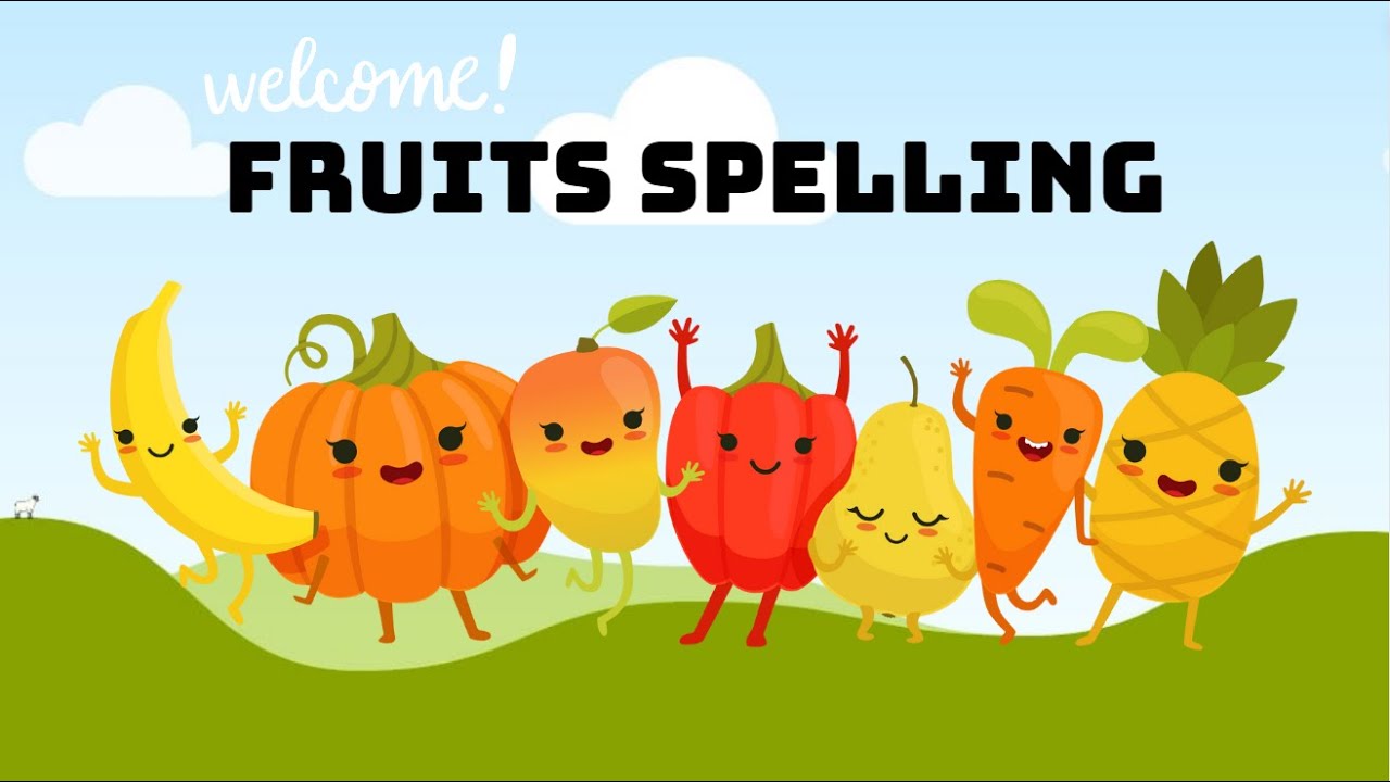 Fruits Spelling - Learn English for kids - English educational video ...