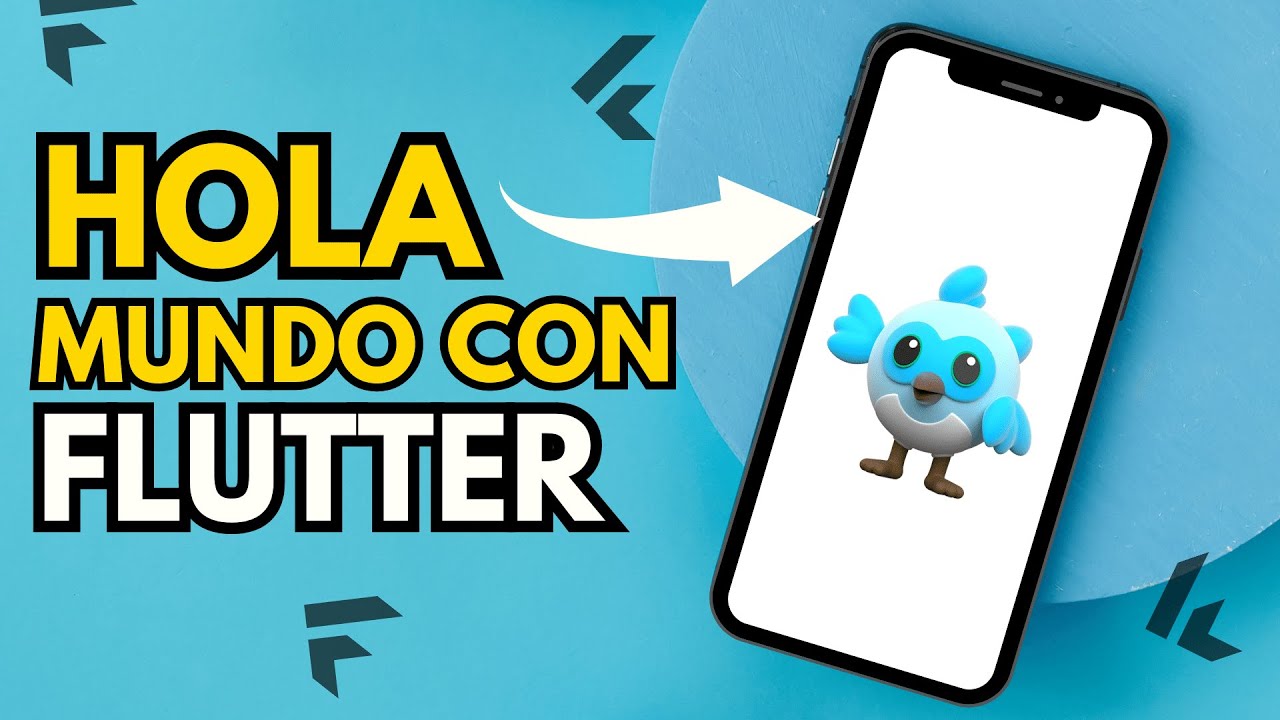 ¡Hola mundo con Flutter en 6 minutos! - YouTube