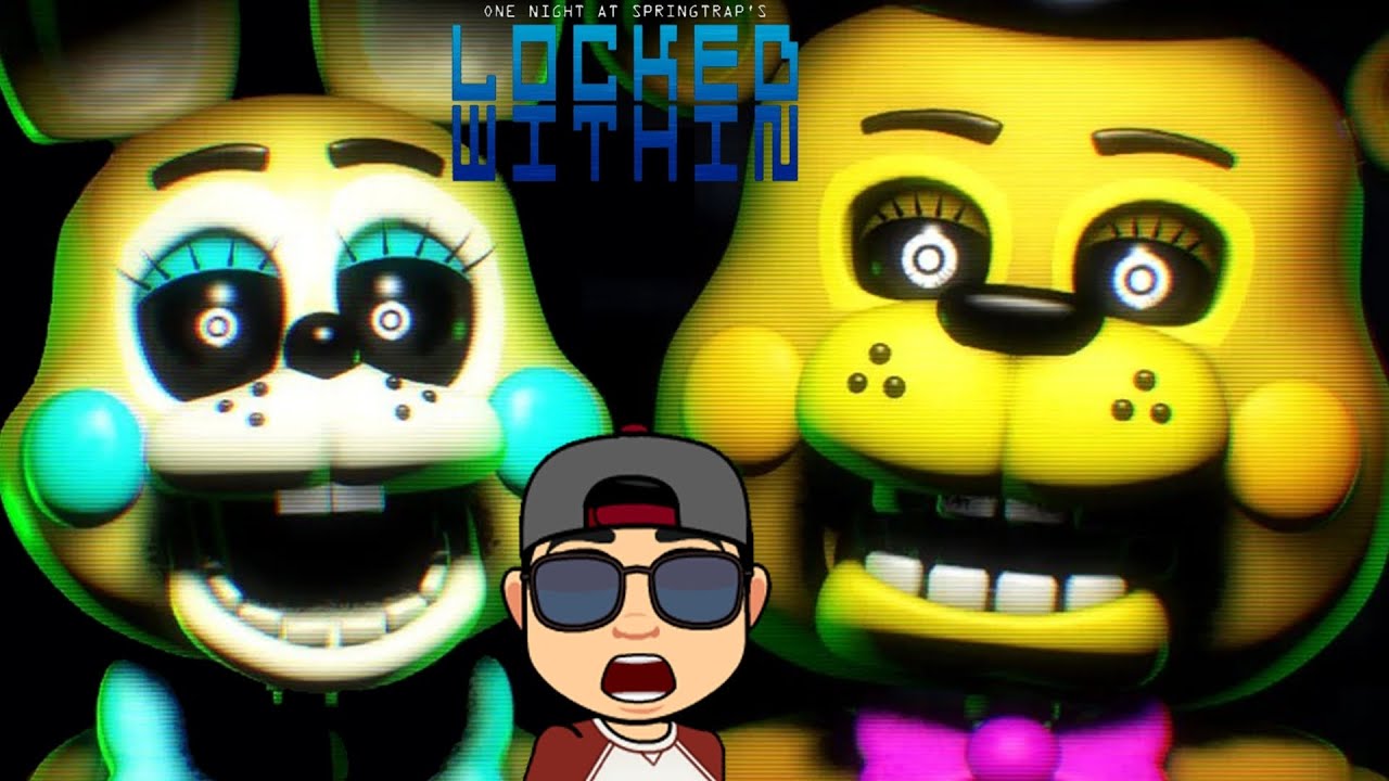 ONE NIGHT AT SPRINGTRAP'S: LOCKED WITHIN | NORMAL MODE, HARD MODE AND ...