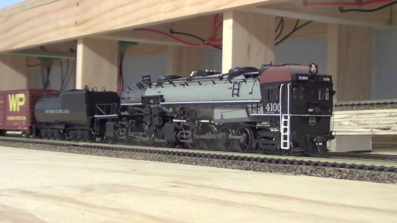 BLI Cab Forward 4-8-8-2 AC4 "Model Trains" - YouTube