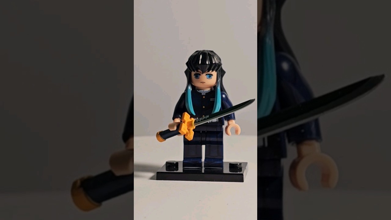 Unofficial Lego Demon Slayer Minifigure Anime Muichiro Tokito the Mist ...