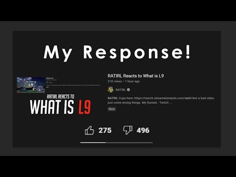 RATIRL Reacts to “What is L9” in Front of 10,000 Viewers - My Response - YouTube