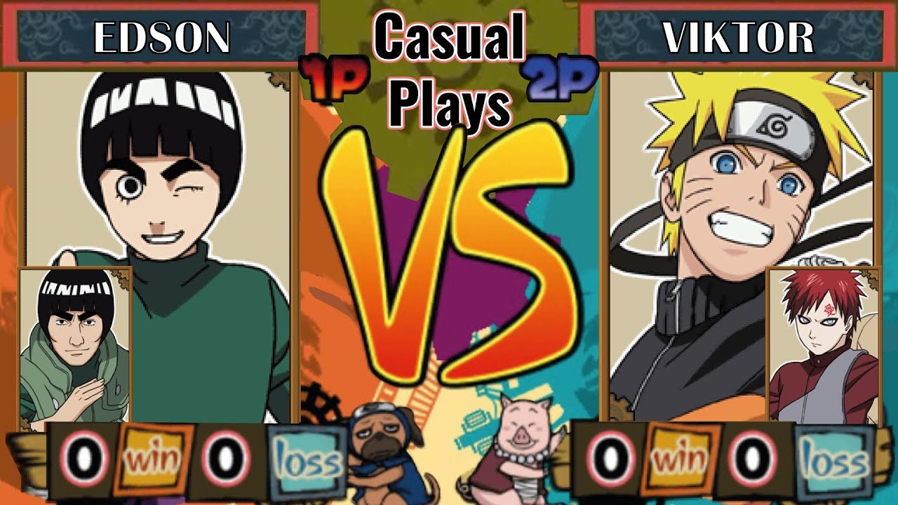Partida Amistosa - Viktor ( TS Naruto ) VS Edson ( Pts Lee ) - YouTube