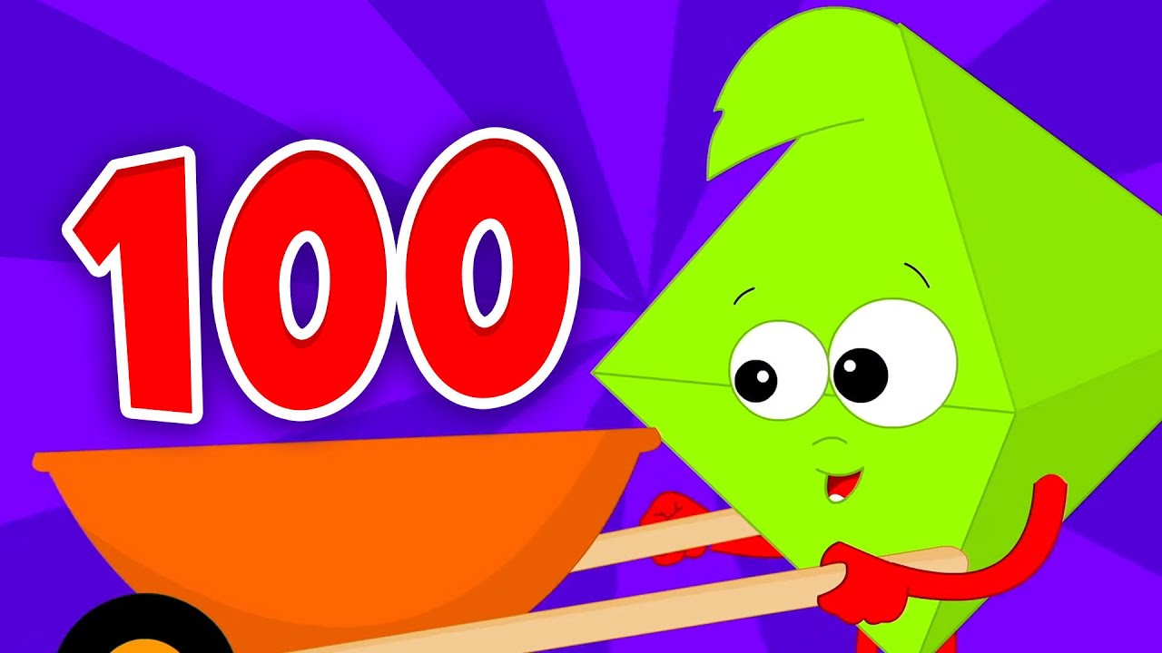 Numbers Song, Count Numbers from 1 to 100 + More Kids Rhymes - YouTube