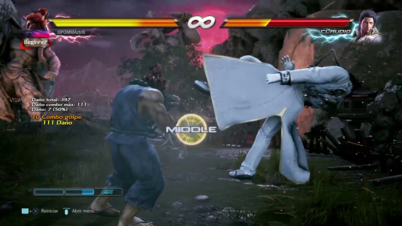 Combo Akuma Tekken 7 - YouTube