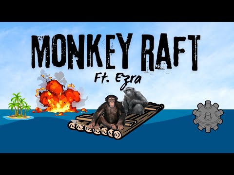 Monkey raft - YouTube