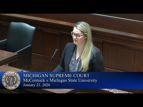 168334 McCormick v Michigan State University - YouTube
