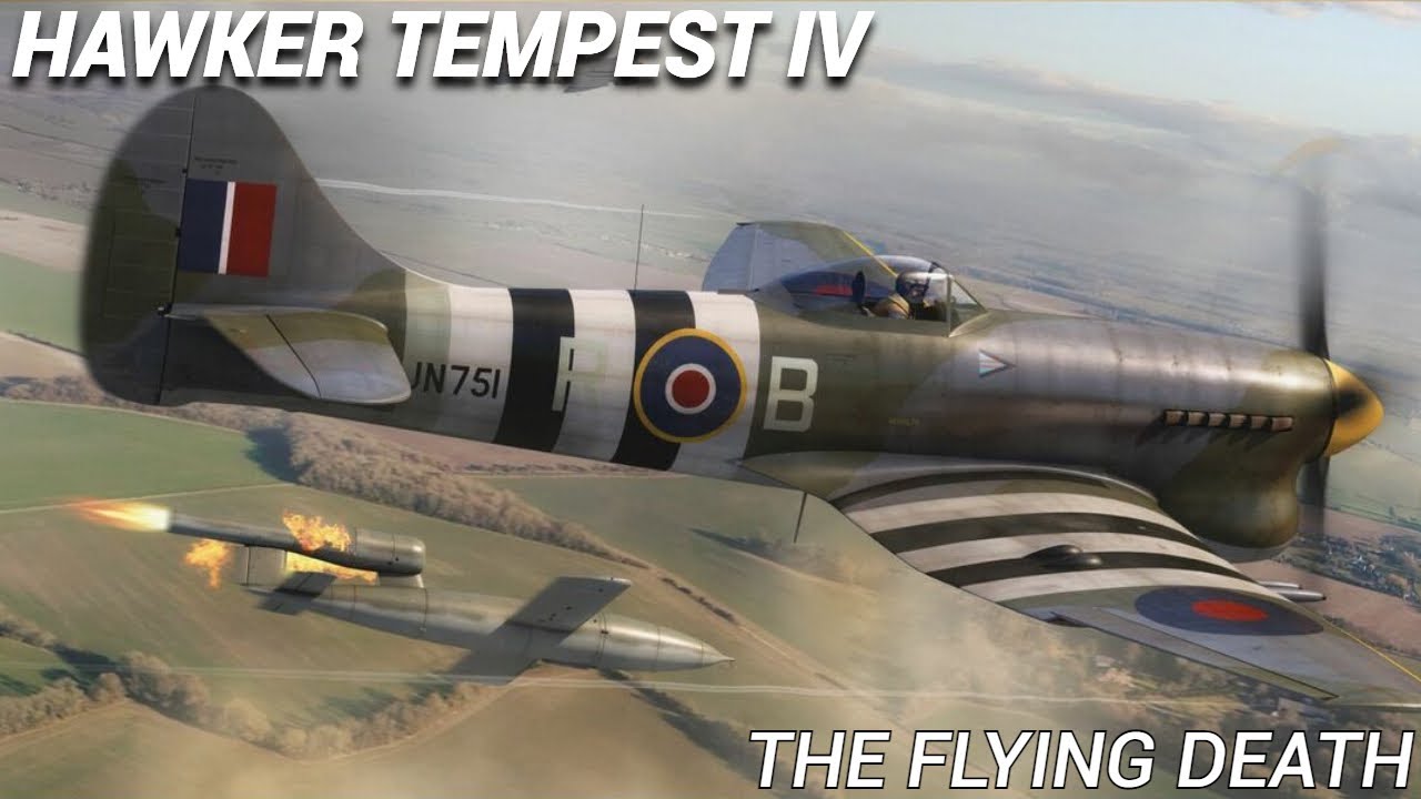 Hawker Tempest IV The Flying Death. (Realistic Gameplay) - YouTube