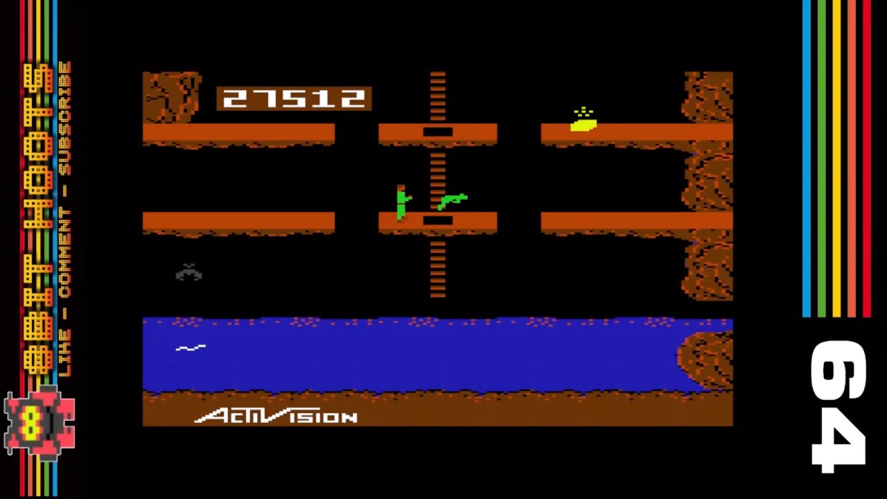 Pitfall II (1984) - Commodore 64 - YouTube