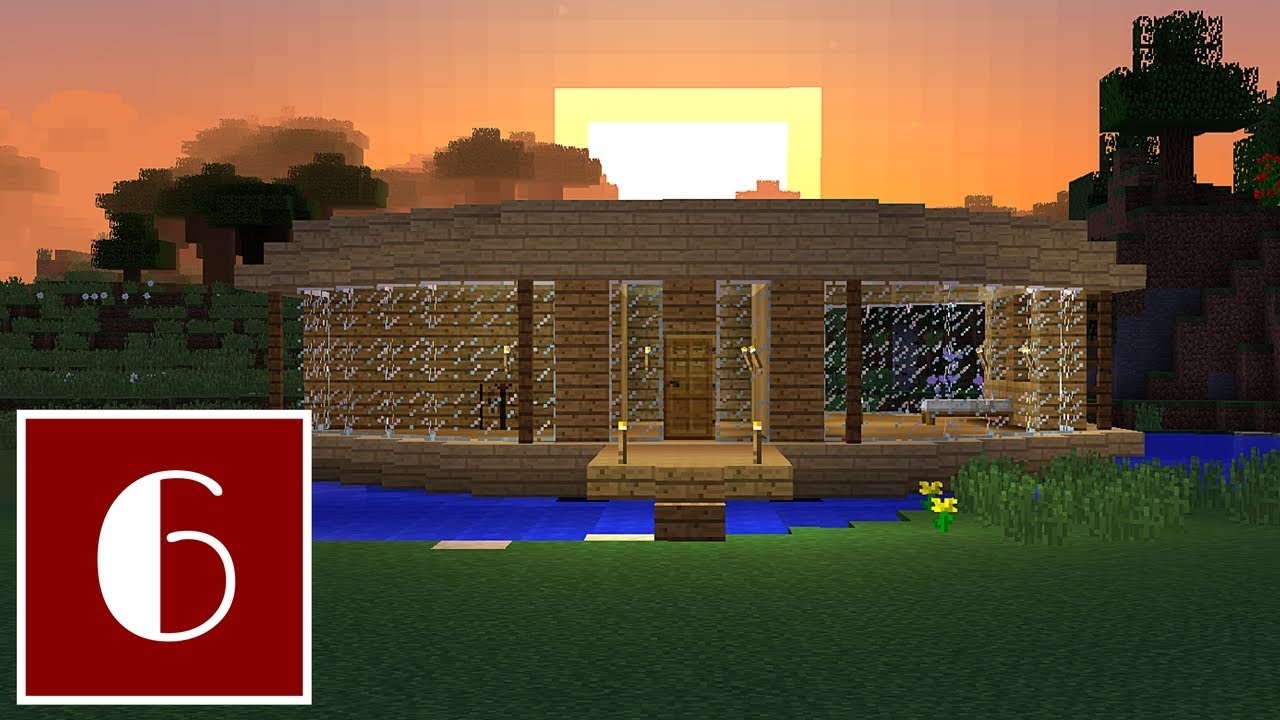 Octagonal House Tutorial - Minecraft Dreaming Dominion S1 6 - YouTube