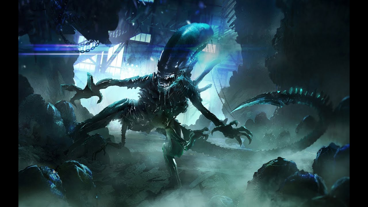 Xenomorph attack - YouTube