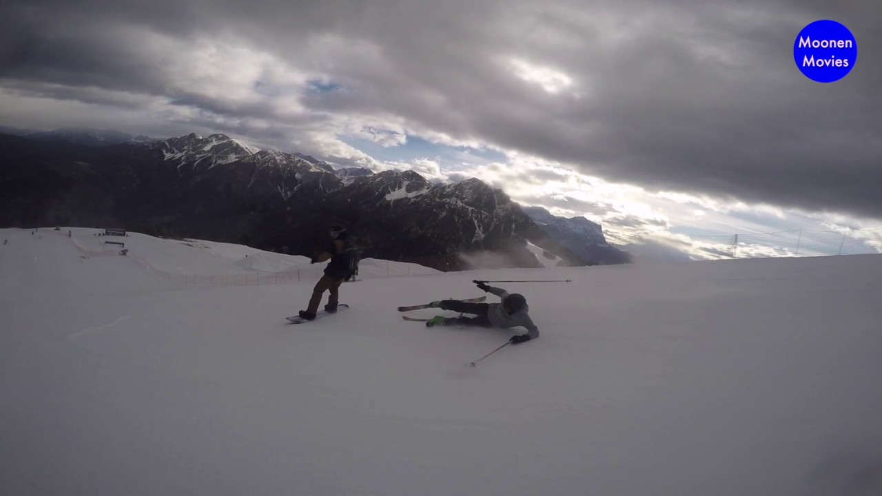 Skiing Crash Jasper Moonen - YouTube