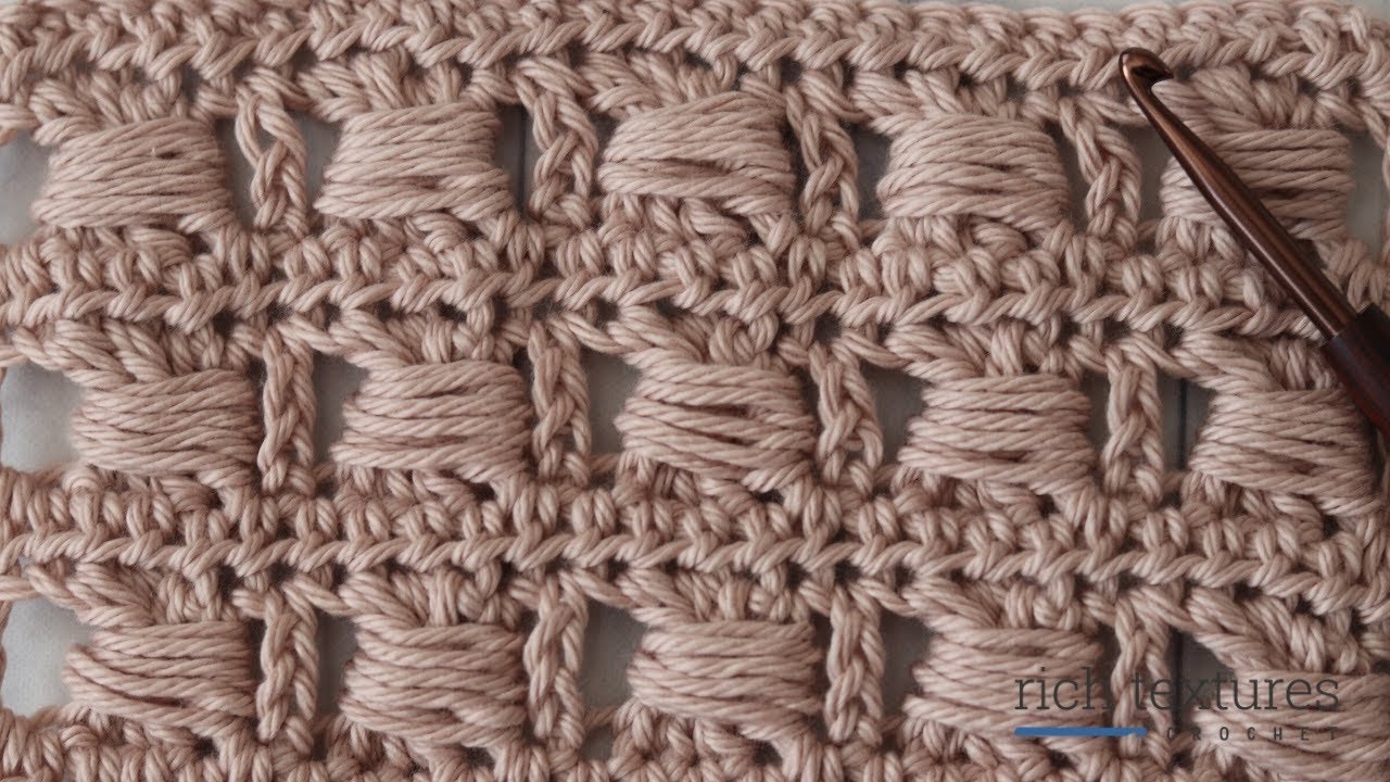 Wide Bead Stitch | How to Crochet - YouTube