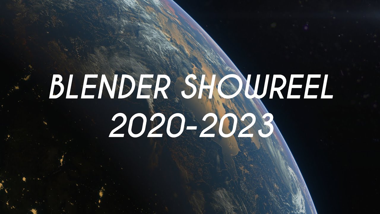 BLENDER 3D Showcase Reel 2020-2023 | By CG-Man aka Kevin L. W. - YouTube