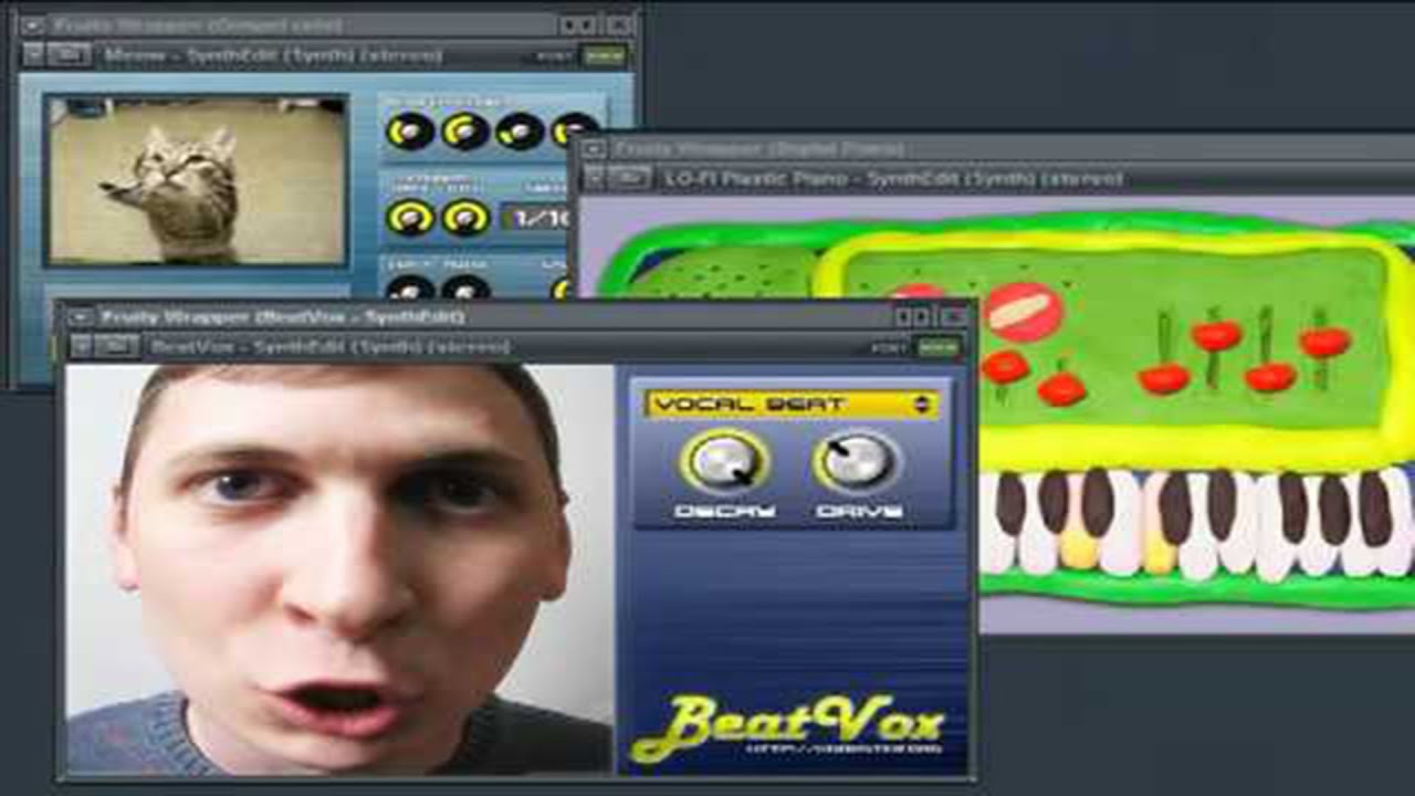 making a beat with terrible plugins in fl studio - YouTube