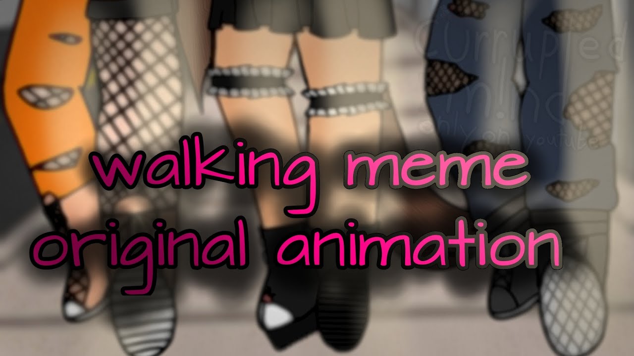walking meme || original animation || nightmare au - YouTube
