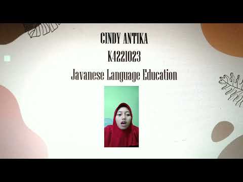 The use of Google translate in translating the old Javanese language into modern Javanese (Cindy)