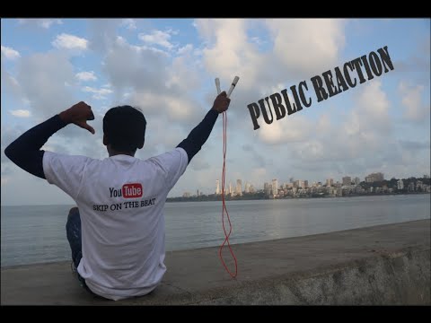 Public Reaction / rope skipping edition /funny reactions/CHETAN TAMBE ...