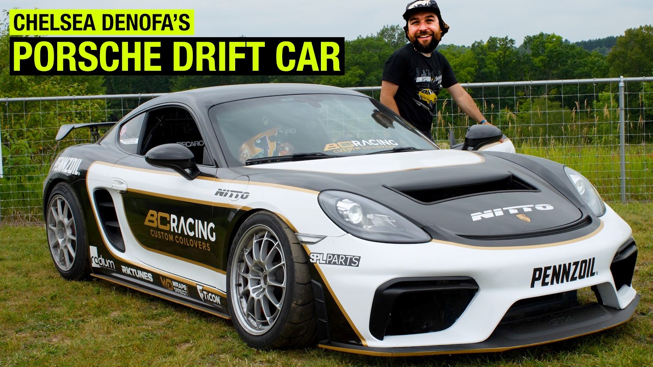 Chelsea DeNofa's INSANE 718 Porsche Cayman DRIFT CAR! - YouTube