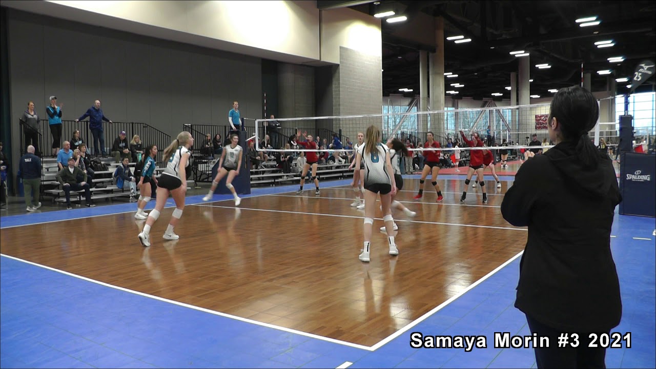Samaya Morin Outside Hitter #3 - YouTube