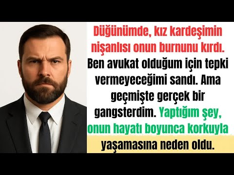 DÜĞÜNÜMDE KIZ KARDEŞİMİN BURNUNU KIRDILAR... Gerçek Yüzümü Gösterdim!