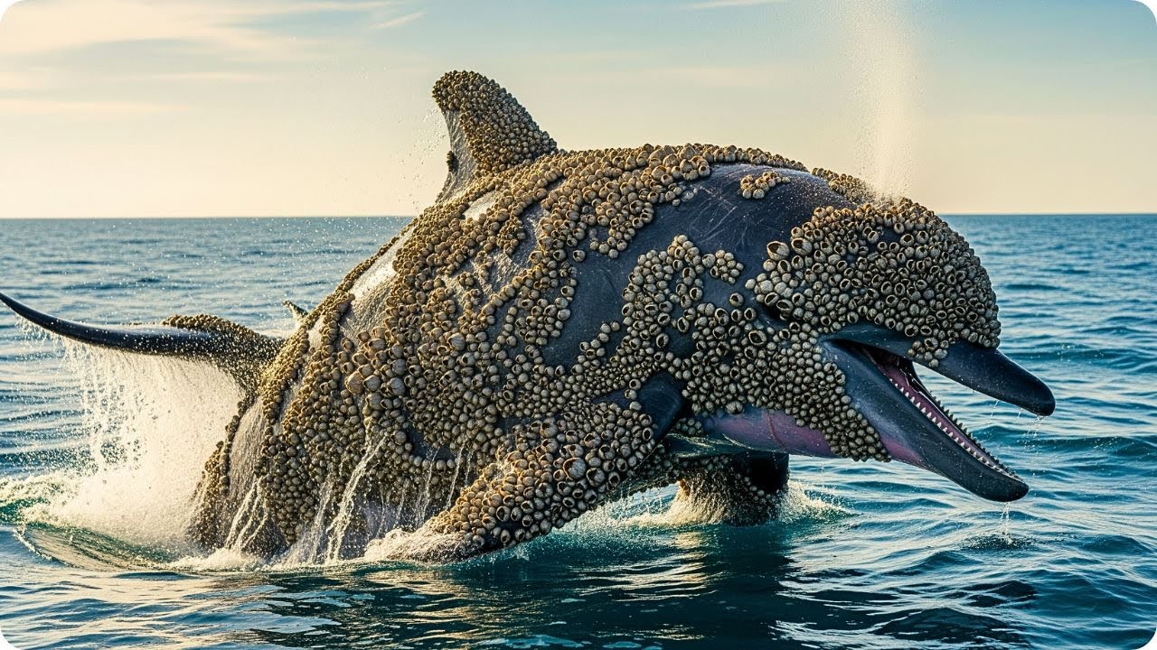 Unbelievable Rescue! Giant Dolphin Covered In Barnacles Saved By Brave ...
