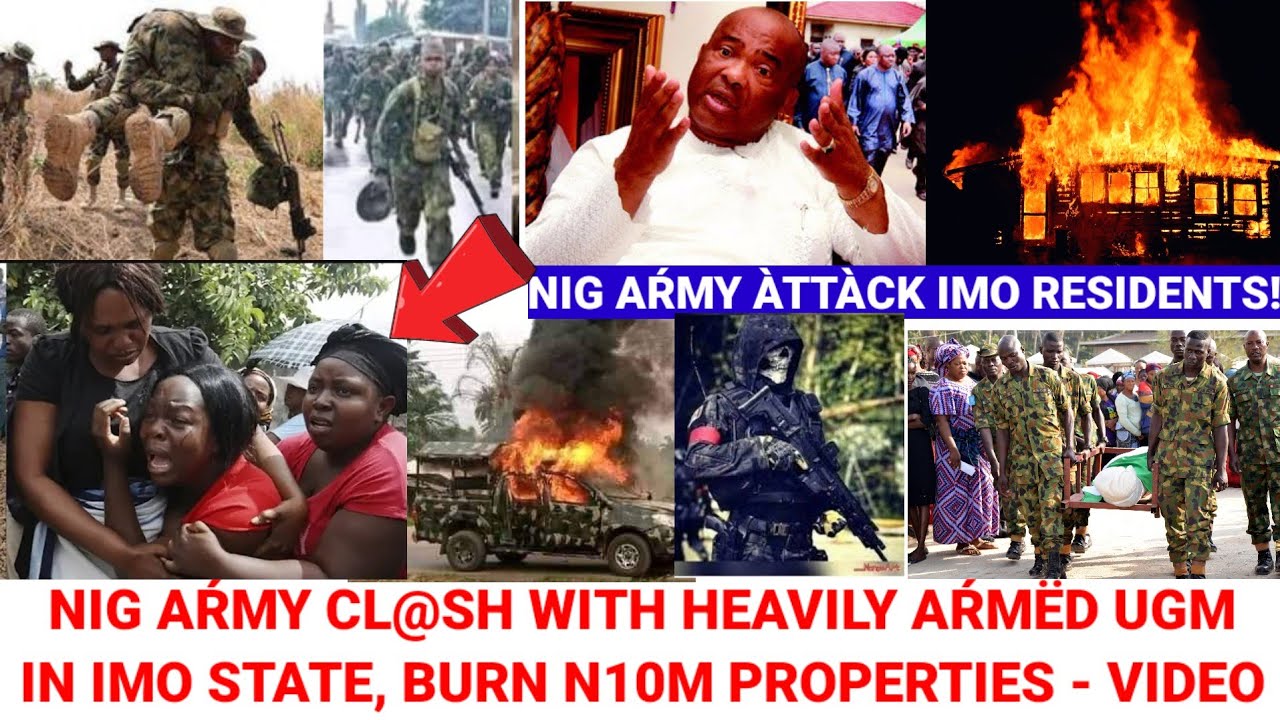 Imo State On Fìre As Nig Army Invade Community After Cl@sh With UGM ...