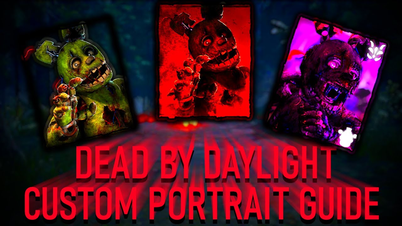How to make your own DBD Portraits in 2025 - YouTube