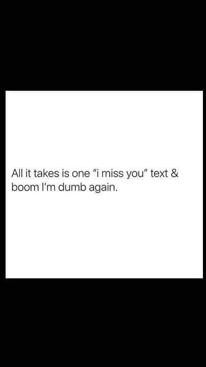 That one text - YouTube