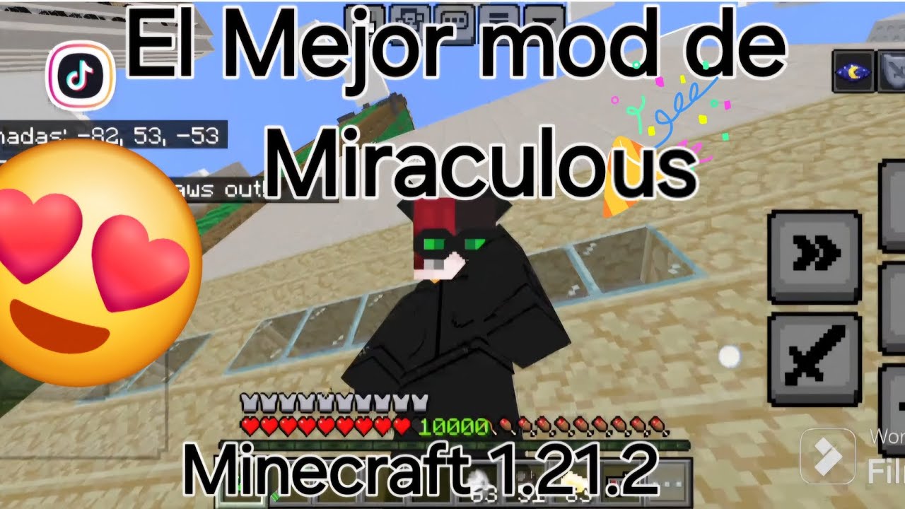 Miraculous Mod/Addon Minecraft 1.21.2😍 lee la descripcion😏 - YouTube