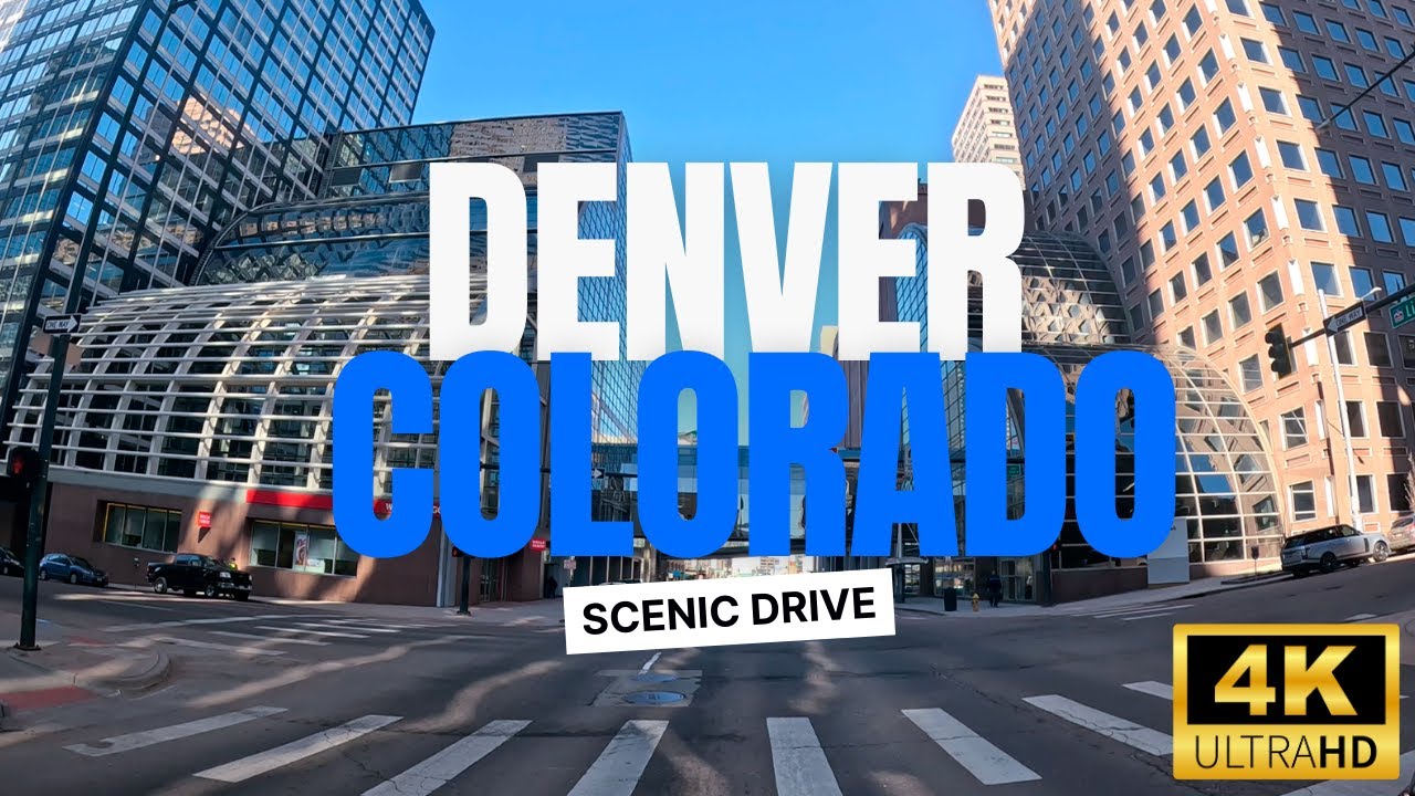 🚗 Driving Denver-Colorado / 4K Scenic Drive - YouTube