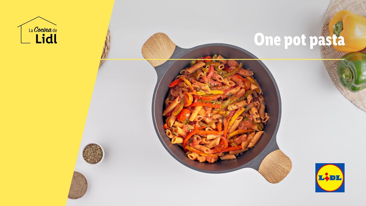 One pot pasta 🍝 🍅 | Recetas con pasta | Lidl España - YouTube