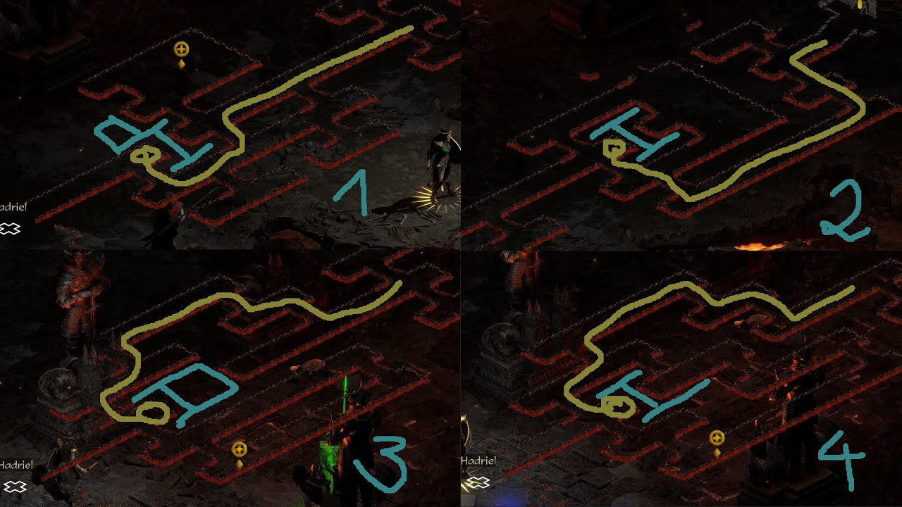 Map Layouts lernen für effiziente MF Runs in Diablo 2 Resurrected ...