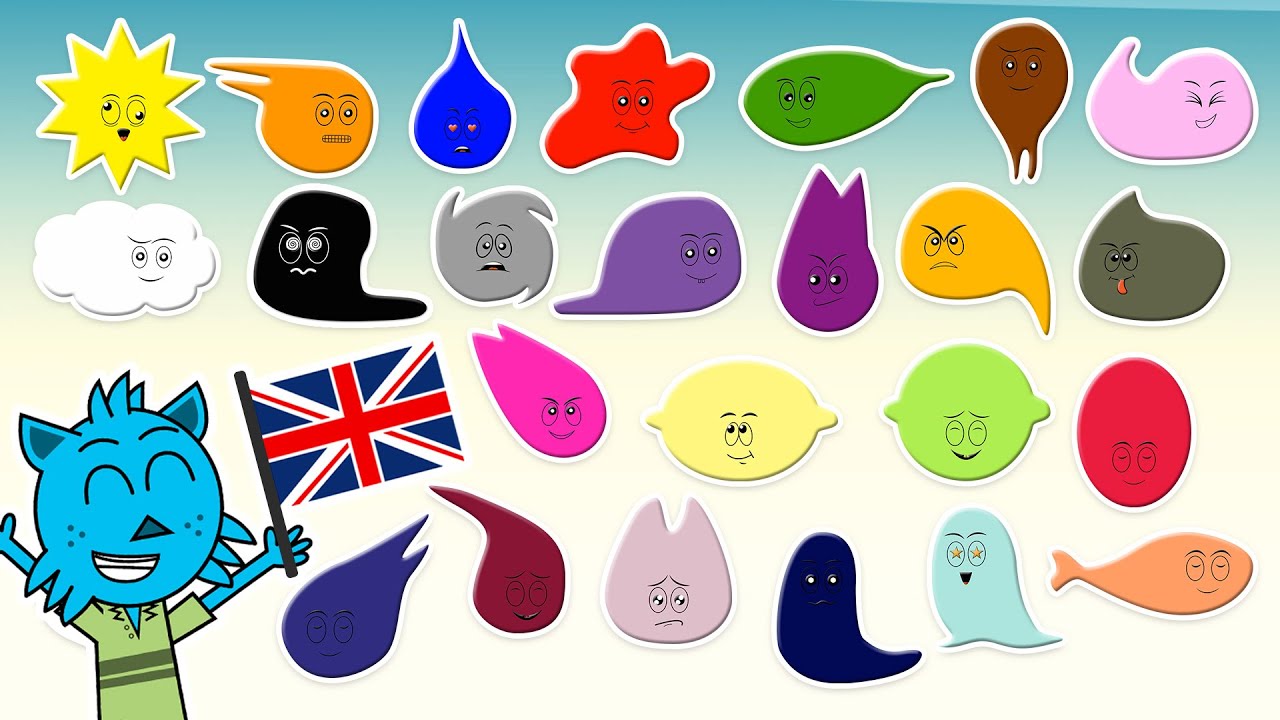 28 different colors | Fun & Educational Learning Video | Impara i ...