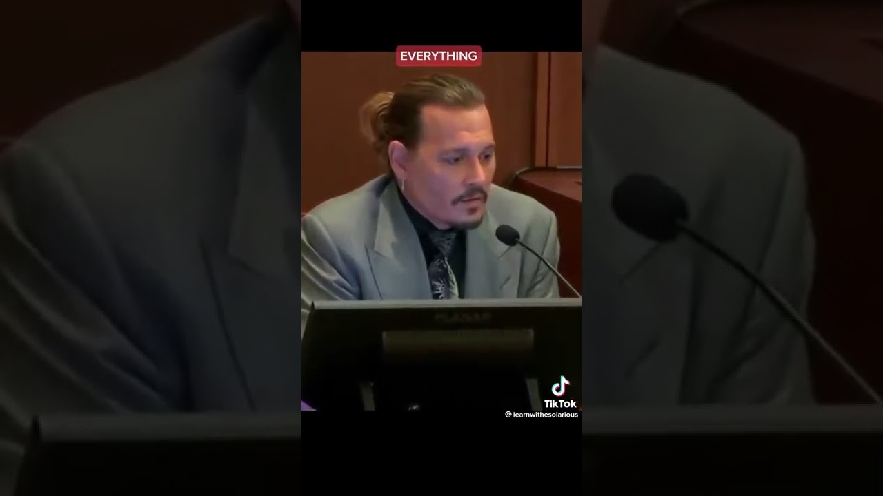 johnny depp, sad moment - YouTube