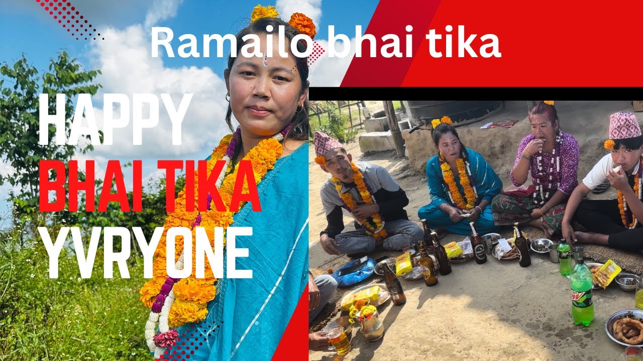 First time Bhai tika udayapur ko ramailo gardai #samighising - YouTube