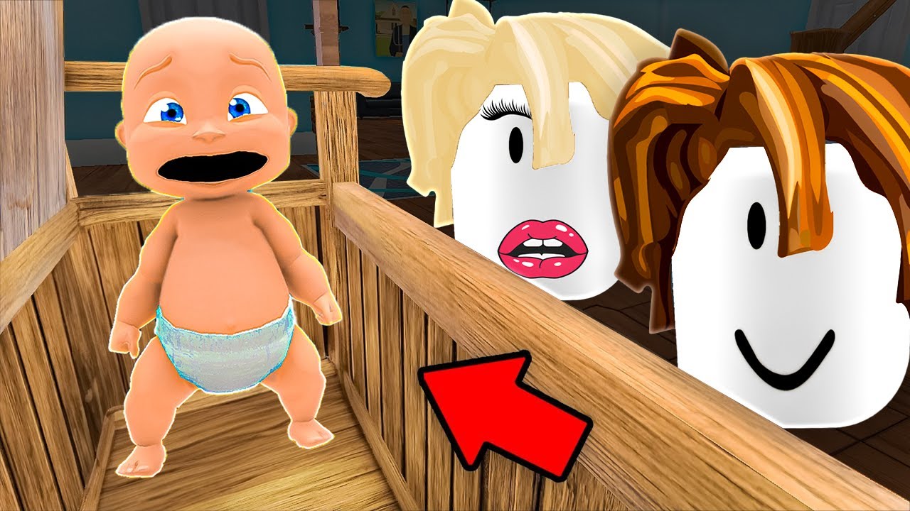 Baby and ROBLOX HEAD FAMILY Play Hide and Seek! - YouTube